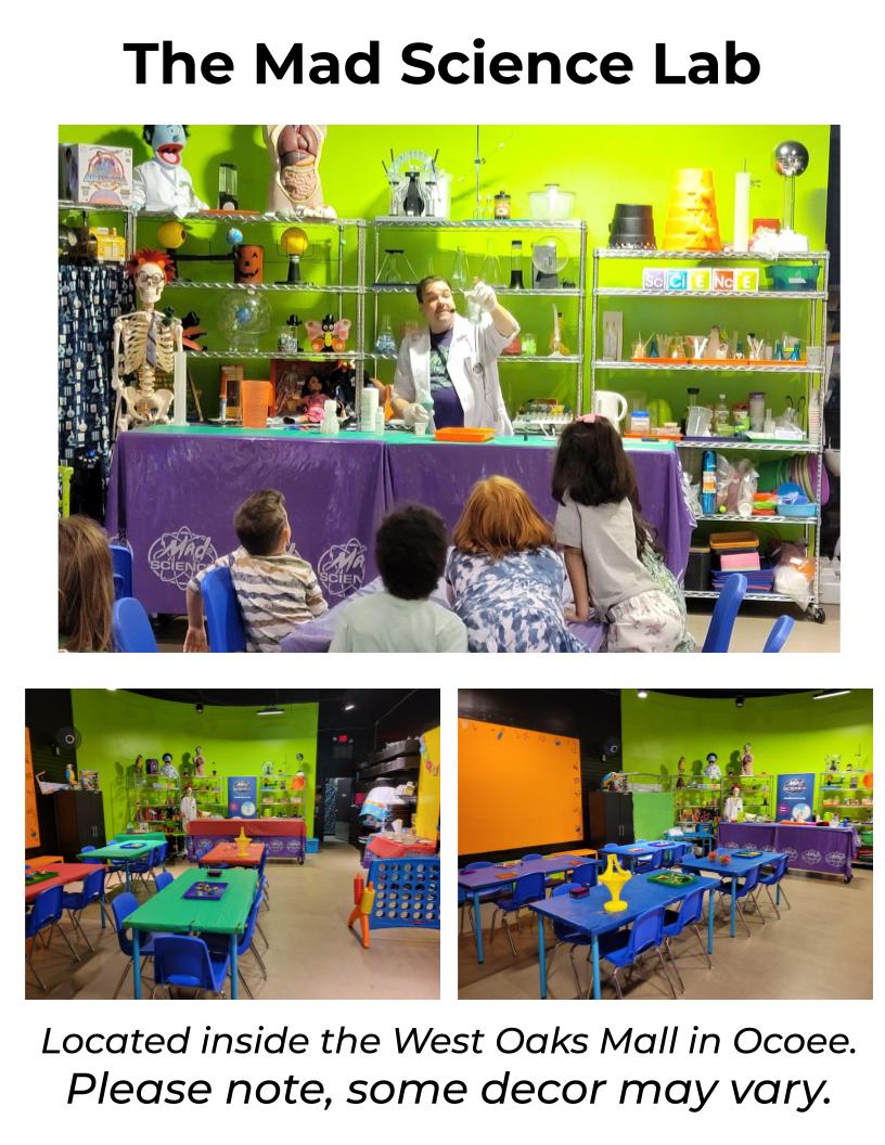 Our Laboratory | One Stop Shop | Mad Science